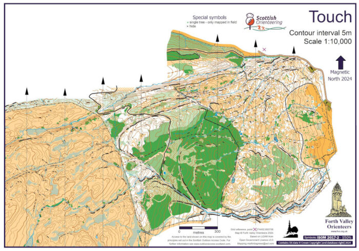 Touch Map - Forth Valley Orienteers