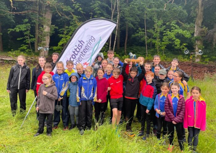 Three in a row for FVO in Jamie Stevenson Trophy - Forth Valley Orienteers