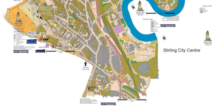 Stirling City Centre Map - Forth Valley Orienteers