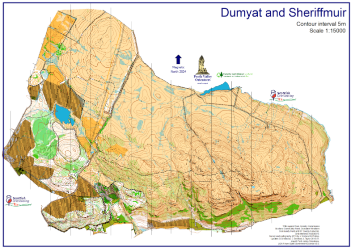 Dumyat Map - Forth Valley Orienteers